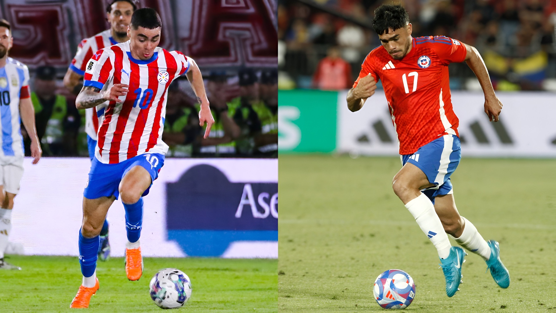 Paraguay vs Chile 2025 por la clasificación al Mundial