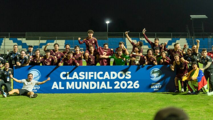 Venezuela clasifica al Mundial Sub17 2026 tras vencer a Bolivia